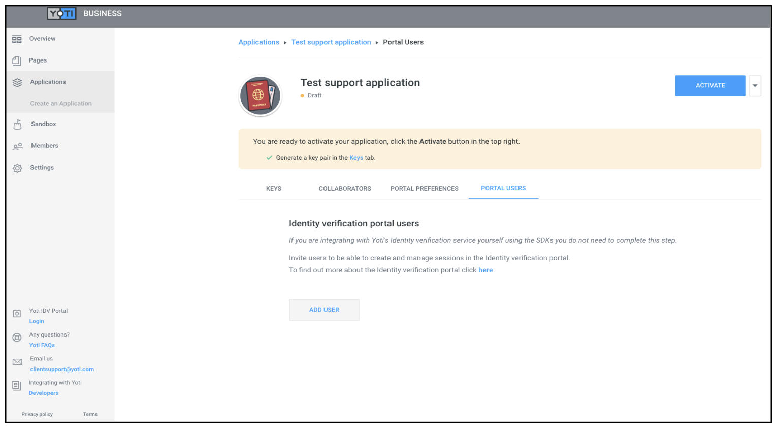 How can I add users to the portal?
